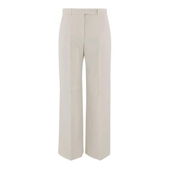 Ql2 Quelledue QL2 Quelledue, Femme, Pantalons, Blanc, Taille: 44 FR Pantalon en coton stretch