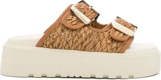 Casadei Femme, Chaussures, Brun, Taille: 36 EU 2 Fasce