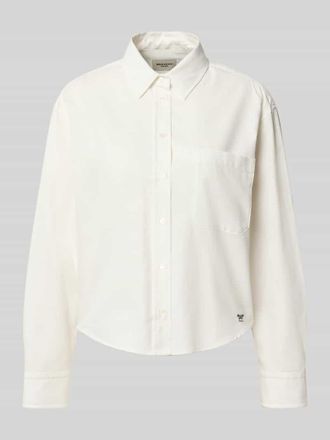 Max Mara Loose Fit Langarmbluse aus reiner Baumwolle Modell NUORO