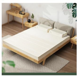 Generic Superweiche Latex-Matratze, 100 % nat&uuml;rlich, einfaches Design, entspannende Latex-Matratze f&uuml;r Schlafzimmer, Matratzenauflage aus Naturlatex, 100 x 20