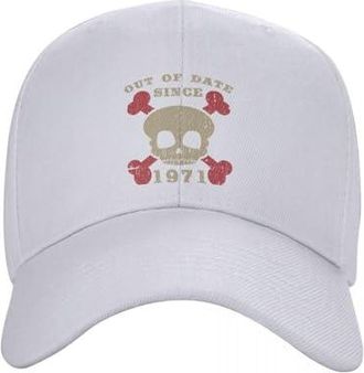 Generic Casquette de baseball personnalis&eacute;e obsol&egrave;te depuis 1971 pour homme et femme - Chapeau de camionneur respirant - Cadeau de sport