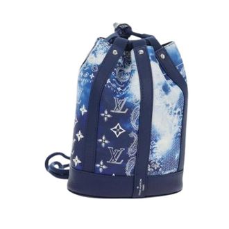 Louis Vuitton Sac seau Monogram Canvas Pre-owned - Femme - Pre-owned - Bleu - Taille: ONE Size
