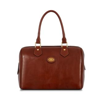 The Bridge Femme, Sacs, Brun, Taille: ONE Size Boston Bag
