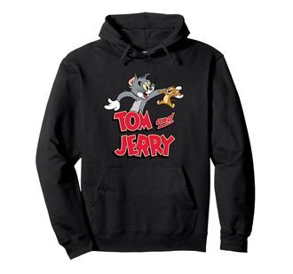 Tom & Jerry Happy Together Pullover Hoodie