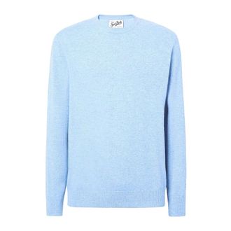 MC2 Saint Barth Maglia a girocollo basic - - Knitwear - Herren - Blau - S