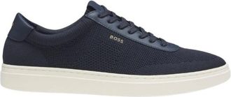 HUGO BOSS Homme, Chaussures, Bleu, Taille: 45 EU Kieran_Tenn_Knal.401 Baskets basses