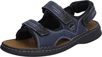 Josef Seibel Schuhfabrik Franklyn 10236 11 582, Sandales homme, Bleu (Ocean/Schwarz), 48 EU
