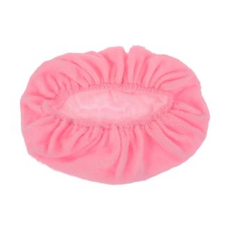 NUOBESTY WC-Deckelbezug, weicher, waschbarer Staubschutz f&uuml;r Badezimmersitze, dekorativer WC-Deckelschutz f&uuml;r das Badezimmer, rosa