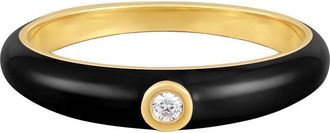 Glanzst&uuml;cke M&uuml;nchen Ring - Sterling Silber Ring Zirkonia - Gr. 48 - in Gold - f&uuml;r Damen