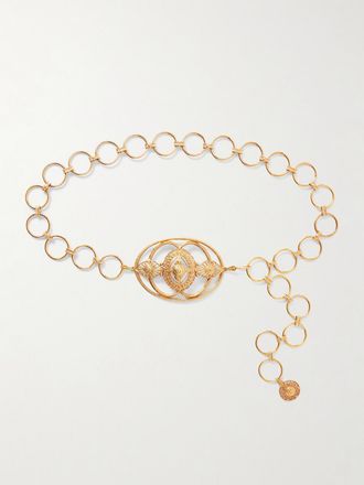 Chlo&eacute; Goldfarbener G&uuml;rtel