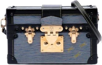 Louis Vuitton Pre-owned Petite Malle - Femme - Pre-owned - Bleu - Taille: ONE Size