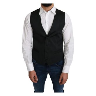 Dolce & Gabbana Formaler Anzugweste - - Suits - Herren - Grau - S