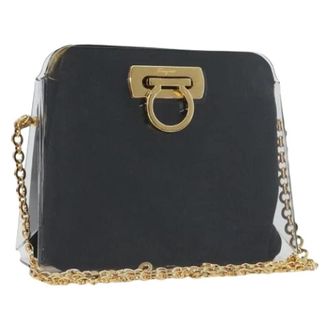 Ferragamo Pre-owned Plastic Shoulder Bag - - Pre-owned - Damen - Schwarzk - ONE SIZE