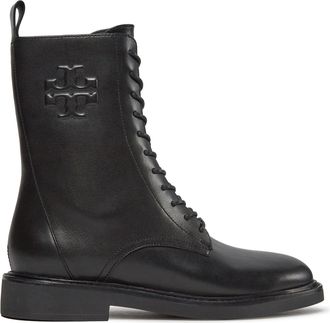 Tory Burch Stiefeletten Tory Burch Double T Combat Boot 154336 Schwarz