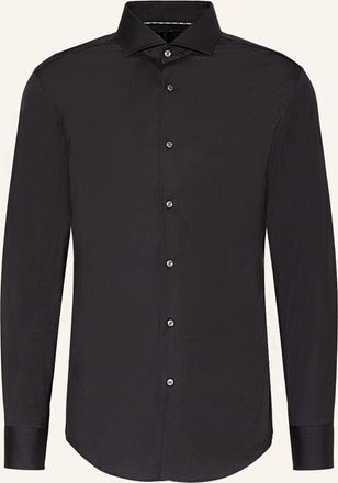HUGO BOSS Jerseyhemd Hank Performance Slim Fit schwarz