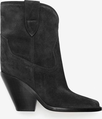 Isabel Marant Boots Leyane - Femme - Noir D&eacute;lav&eacute; - Taille42 - Isabel Marant