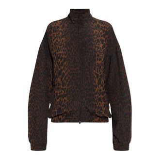 Balenciaga Seidenbluse - - Jackets - Damen - Braun - XS