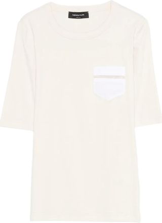 Fabiana Filippi t-shirt &agrave; col rond - Tons neutres