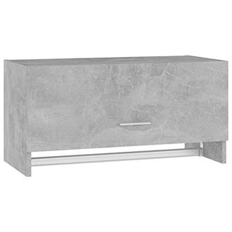 vidaXL Garde-Robe Gris béton 70x32,5x35 cm Bois dingénierie