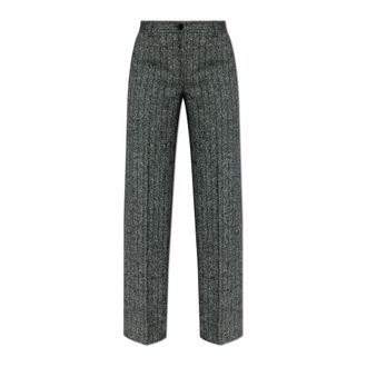 Dolce & Gabbana B&uuml;gelfaltenhose - - Trousers - Damen - Grau - M