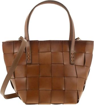 Dragon Diffusion Hobo Bags - Japan Mini - Woven Leather Bag - Gr. unisize - in Braun - für Damen