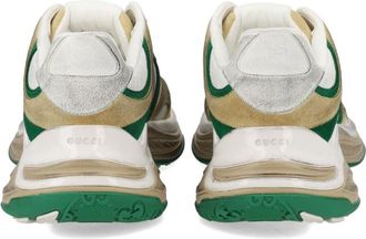 Gucci Calf Leather Low-Top Sneakers - White