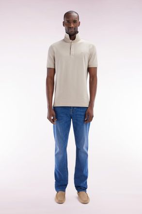 Eden Park Jean 5 Poches En Denim Stretch D&eacute;lavage Stone Wash Medium Coupe Slim
