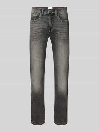 Pierre Cardin Straight Fit Jeans aus elastischem Baumwoll-Mix Modell Lyon