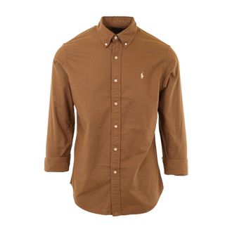 Polo Ralph Lauren Homme, Chemises, Brun, Taille: XL Casual Chemises