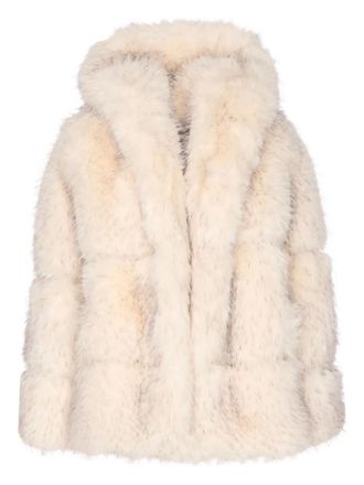 s.w.o.r.d manteau texturé à capuche - Tons neutres