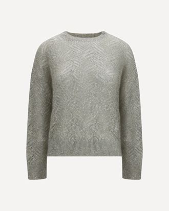 Brunello Cucinelli Openwork sequined crewneck Sweater Female M