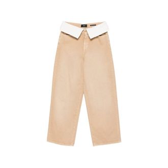 7 For All Mankind Double Layer Wide-leg Jeans