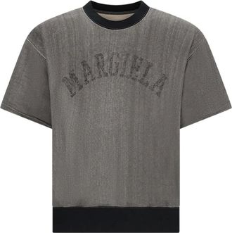 Maison Margiela Homme, Sweatshirts et sweats &agrave; capuche, Gris, Taille: XL SweaT-shirt