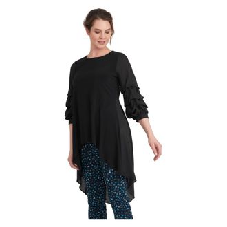Joseph Ribkoff Stylish 203016 11 Tunika - - Blouses & Shirts - Damen - Schwarzk - XS
