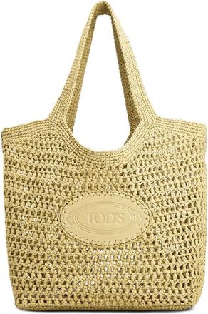 Tod's Femme, Sacs, Jaune, Taille: ONE Size Shopping Bag