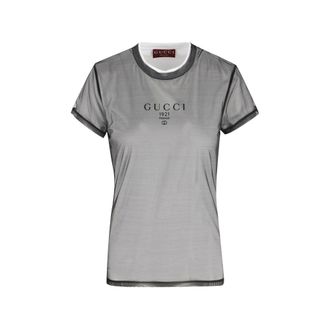 Gucci Double-layered Printed T-shirt