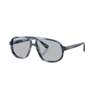 Emporio Armani Homme, Accessoires, Bleu, Taille: 57 MM Ea4263U Lunettes de soleil Aviateur