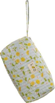 Divina Italian Design Pochette Zagara matelassée, blanche, 24,5 x 13,5 x 11 cm - BAG 196, Lemon V2 Azul