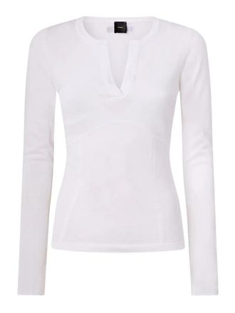 Pinko Pull Col Rond - Blanc