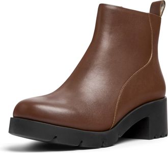 Camper Damen Wanda K400228 Ankle Boot, Braun 008, 38 EU