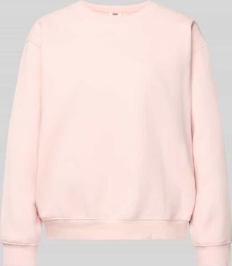 Levi's Sweatshirt mit gerippten Abschl&uuml;ssen