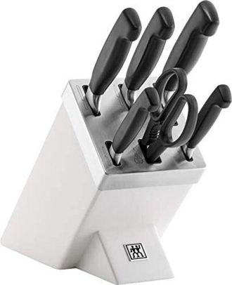 Zwilling Zwilling - Vier Sterne Messerblock 7-tlg. wei&szlig;