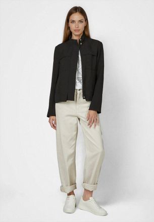 Marc Aurel Kurzjacke aus weich fallendem Stoff