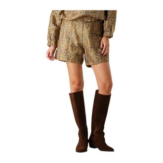 Amaya Amsterdam Goldene Glamour-Shorts Lovi - - Shorts - Damen - Gelb - S