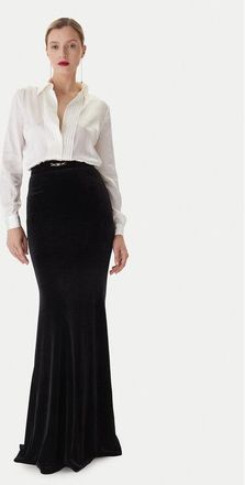 Elisabetta Franchi Abendkleid AB-R46-57E2-V100 Weiß Regular Fit