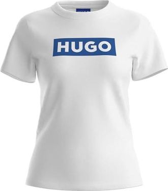 HUGO BOSS Classic Tee_B Jersey, White, M Women