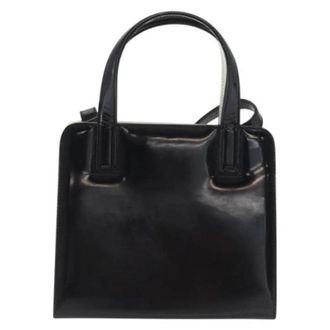 Ferragamo Pre-owned Gancini Handbag - - Pre-owned - Damen - Schwarzk - ONE SIZE