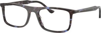 Ray-Ban unisex, Accessoires, Bleu, Taille: 55 MM Rx5440 8424 Optical Frame