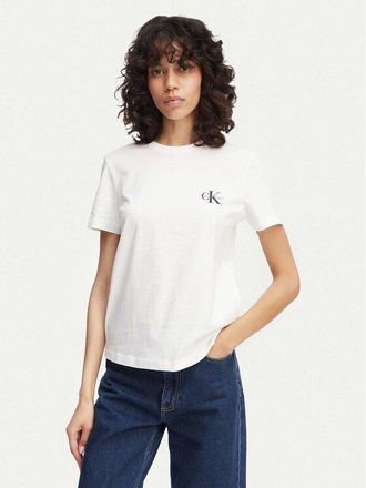 Calvin Klein Jeans T-Shirt-Set LV047C905G Hellgelb Regular Fit