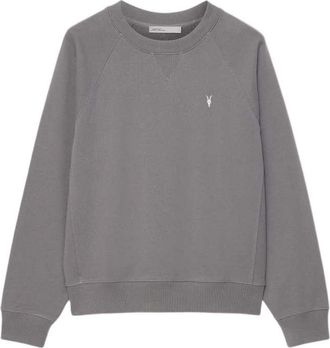 AllSaints Harlow col rond gris dauphin